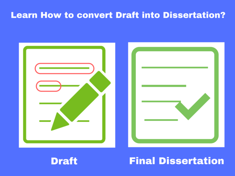 How Editing Converts A Draft to Full-Fledged Dissertation? - 24x7 Editing